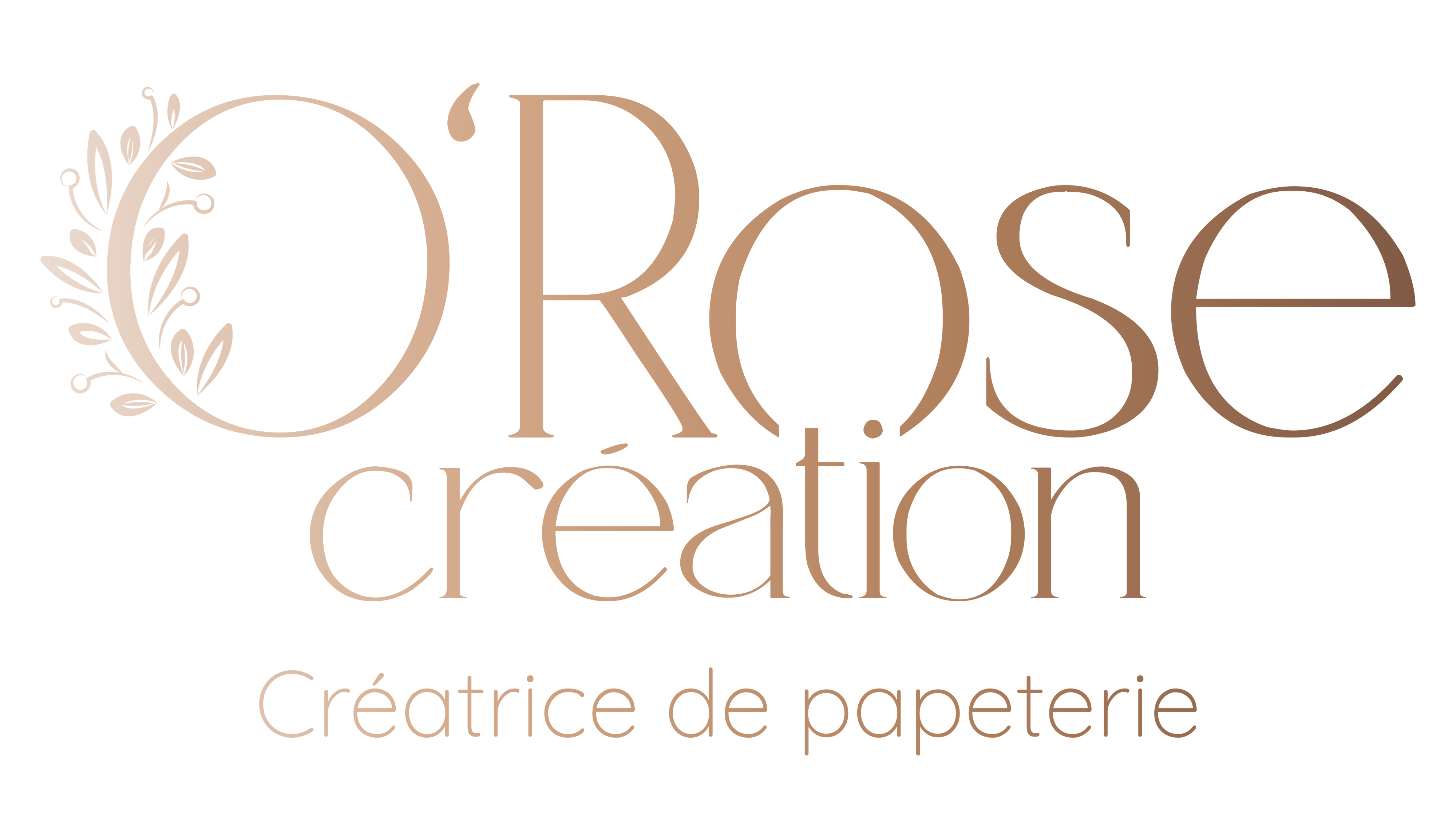 Livret de vœux - O'rose création